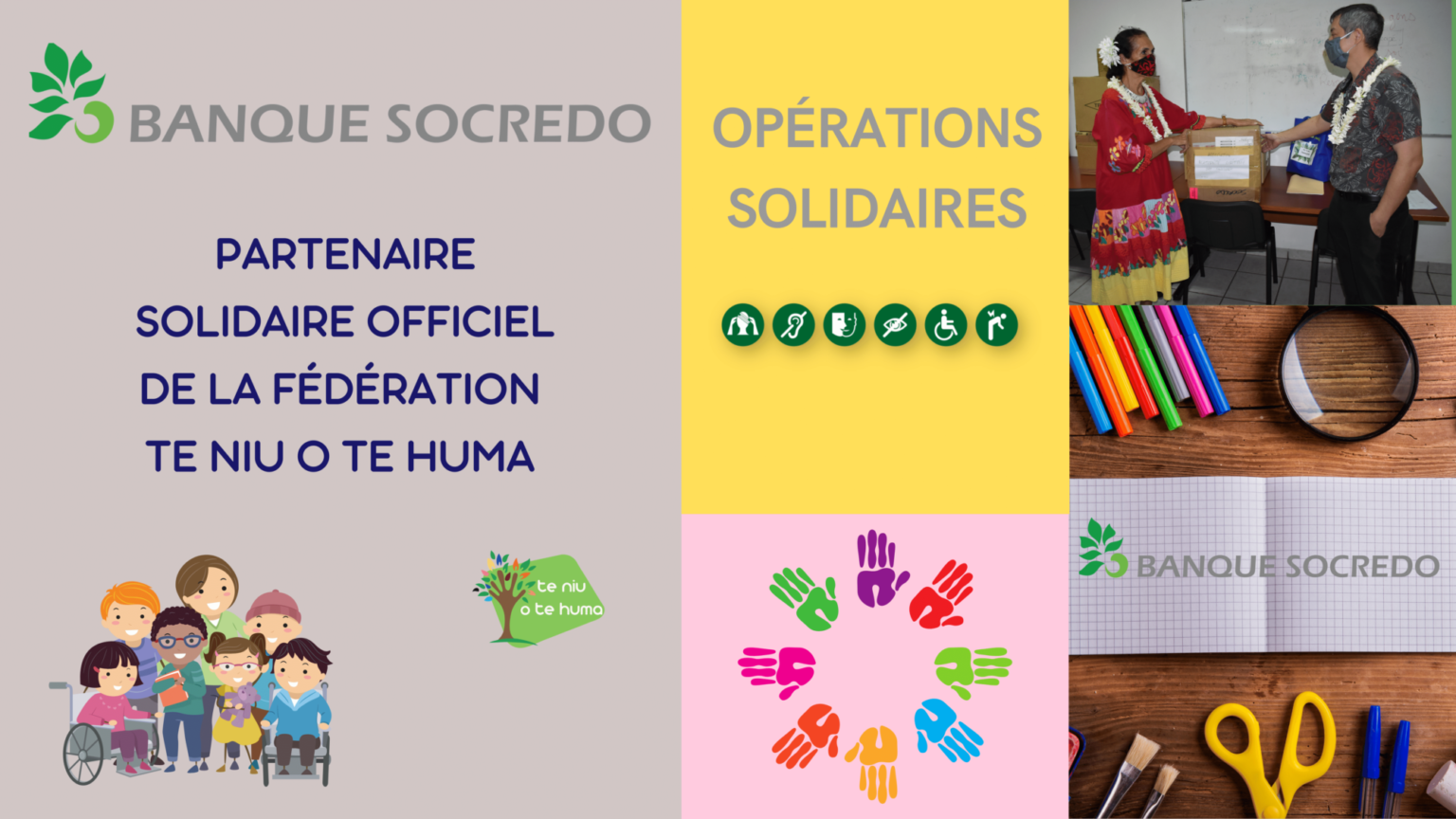 LA BANQUE SOCREDO - Fédération Te Niu O Te Huma